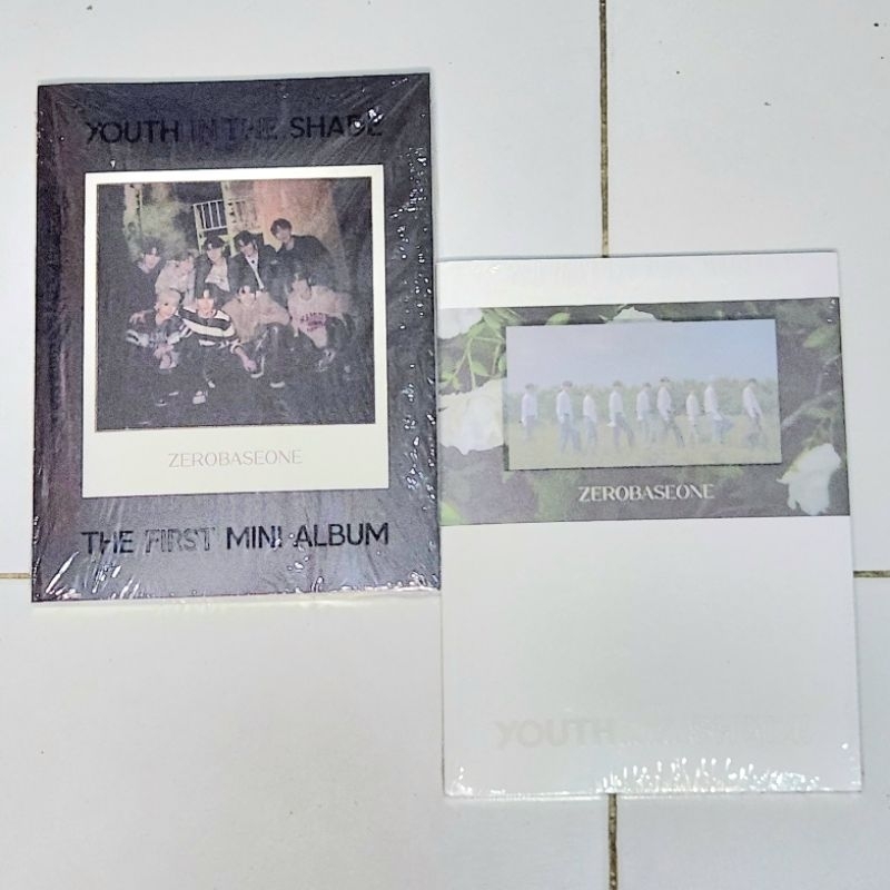 Jual (READY SEALED) ZEROBASEONE 1st Mini Album - Youth in The Shades Art Book [Youth / Shade ver ...