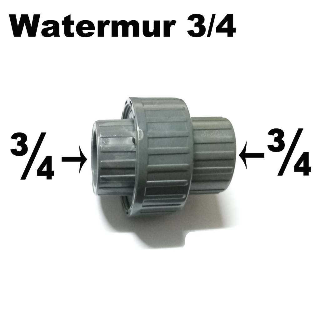 Jual Water Mur Polos 3/4 x 3/4 in PVC Water Mor Watermur | Shopee Indonesia