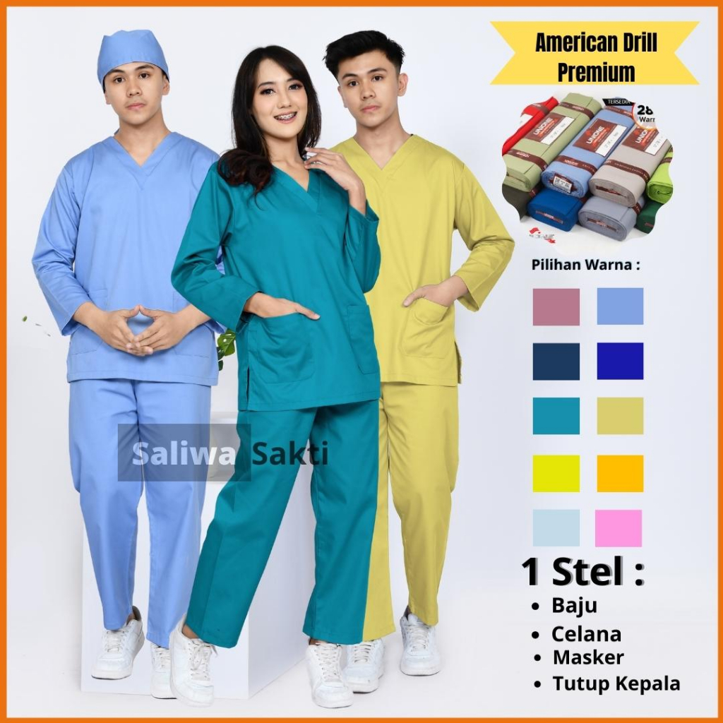 Jual Scrub Medis Terlengkap & Harga Terbaru April 2026 | Shopee Indonesia