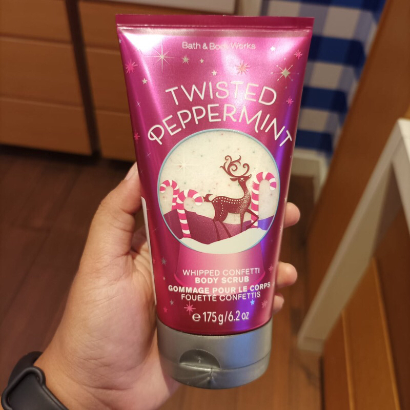 Jual TWISTED PEPPERMINT BODY SCRUB 175g BATH&BODY WORKS | Shopee Indonesia