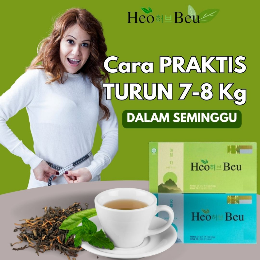 Jual TEH HEO BEU HEOBEU SLIMMING TEA MINUMAN DIET PELANGSING PENURUN ...