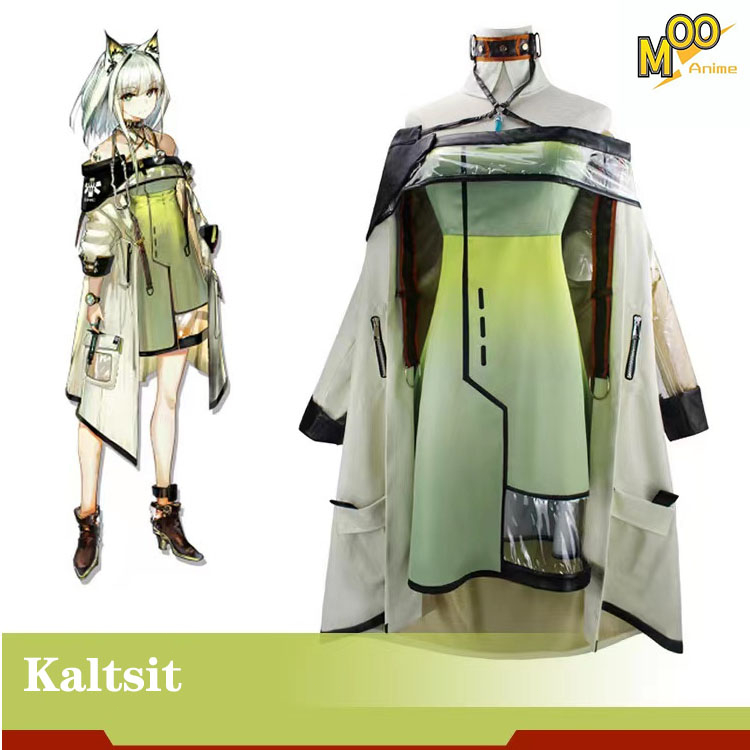 Jual Game Arknights Kaltsit Cosplay Costume Kaltsit cosplay Set and wig ...