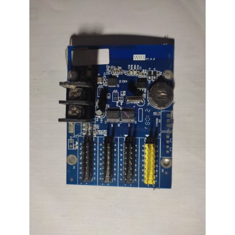 Jual controller running text p10 single colour. | Shopee Indonesia