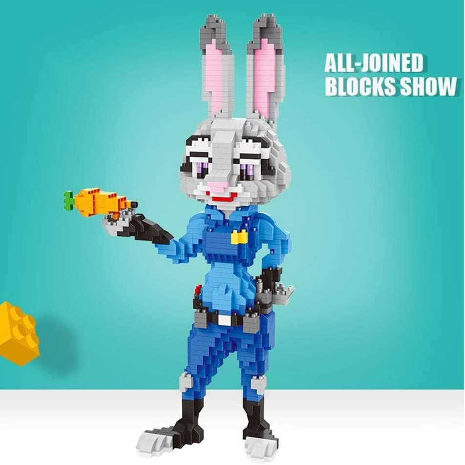 Jual Mainan Balok Susun Zootopia Judy LEGO Figure 588 Blocks - 9233 ...