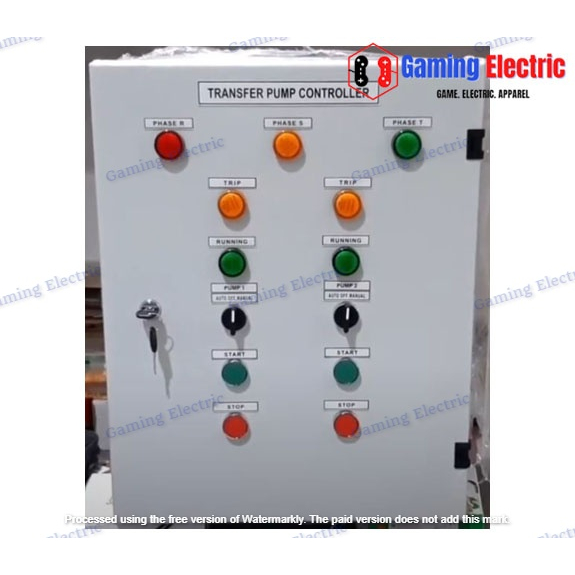 Jual Panel Pompa Transfer 3Phase 2.2Kw Otomatis Bergantian | Shopee ...