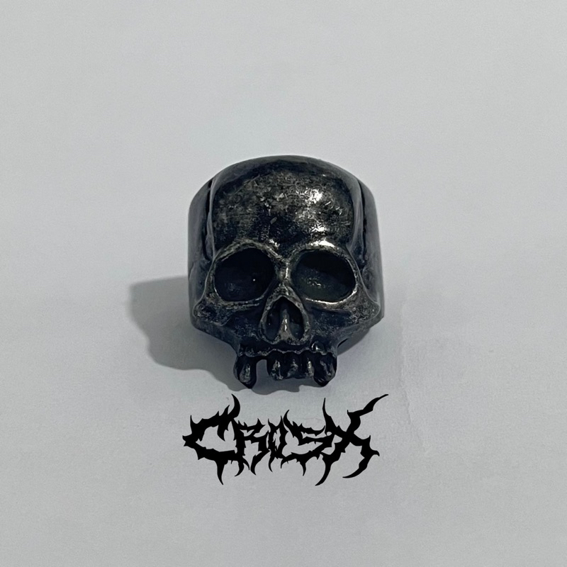 Jual YOLO RING / CINCIN TENGKORAK CINCIN HITAM SILVER / KNIGHTS RING ...