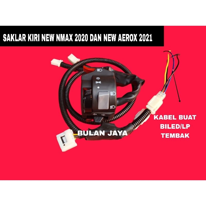 Jual SAKLAR KIRI VIXION ORI MINDA PNP NEW NMAX 2020-2023 CUSTOM BILED ...