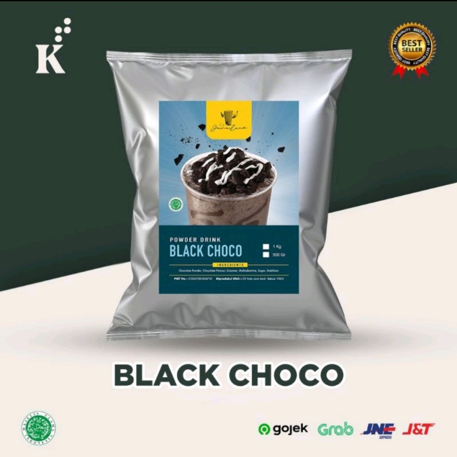 Jual Black Choco Bubuk Minuman Powder drink original Javaland 1kg ...