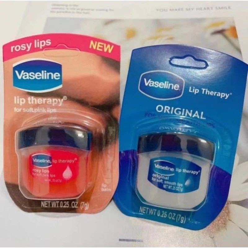 Jual VASELINE LIP THERAPY MINI / LIP BALM / LIP GLOSS | Shopee Indonesia