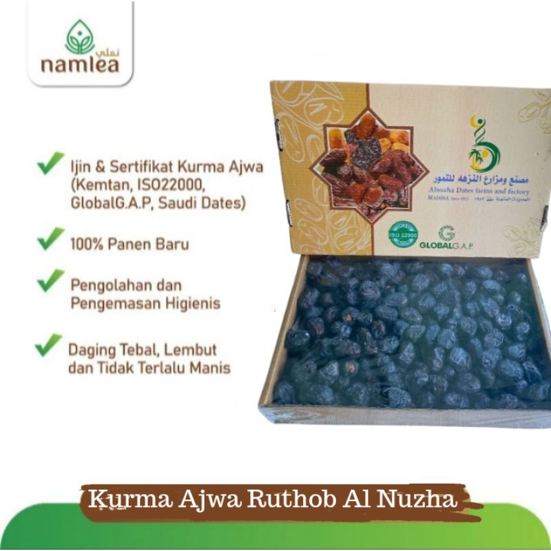 Jual Buah Kurma Ajwa Ruthob MIX Al Nuzha Premium High Quality Asli ...