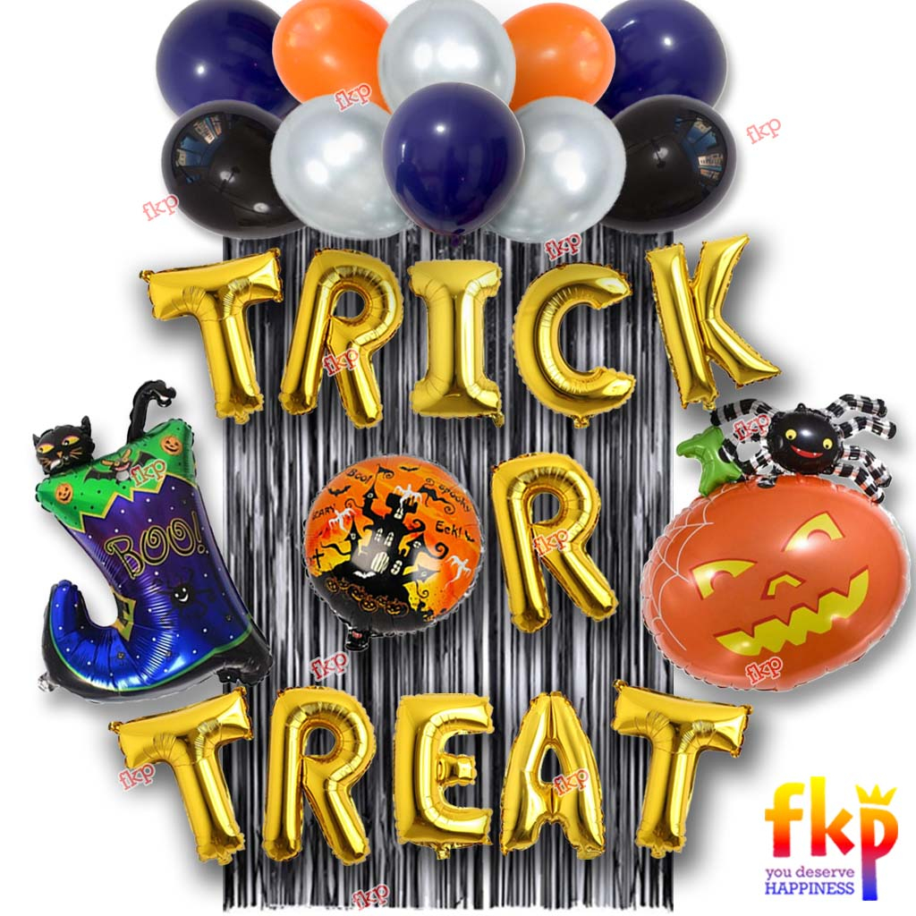 Jual FUN KIDS PARTY Paket Dekorasi Halloween / Balon Halloween ...