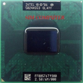 Jual Intel Core 2 Duo T9300 2.5GHz 800MHZ Socket P Processor | Shopee ...