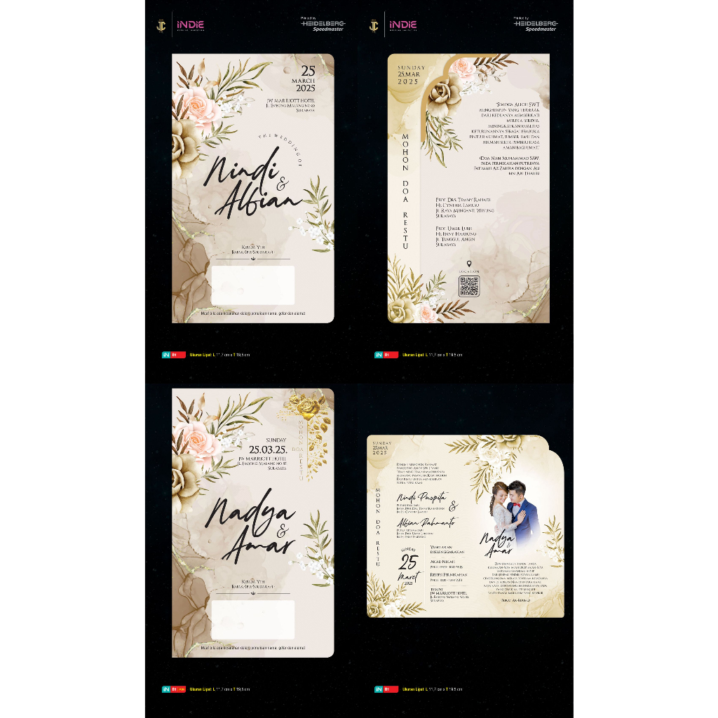 Jual UNDANGAN PERNIKAHAN FOIL EMAS | UNDANGAN PERNIKAHAN MURAH ...