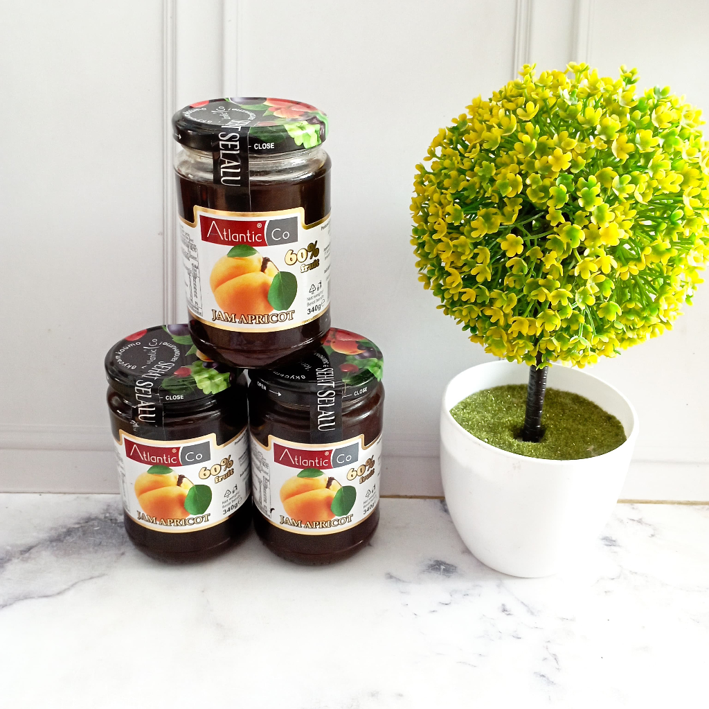 Jual SELAI ATLANTIC CO 340 GRAM - Selai Atlantic/Selai Buah/Jam Apricot ...
