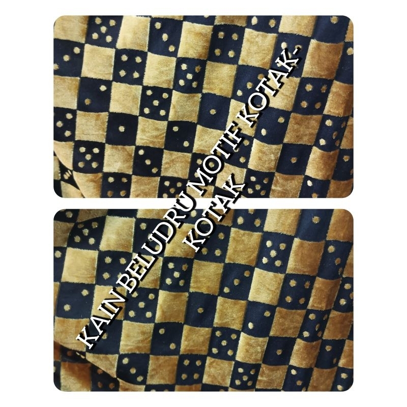 Jual KAIN BLUDRU MOTIF KOTAK-KOTAK | Shopee Indonesia