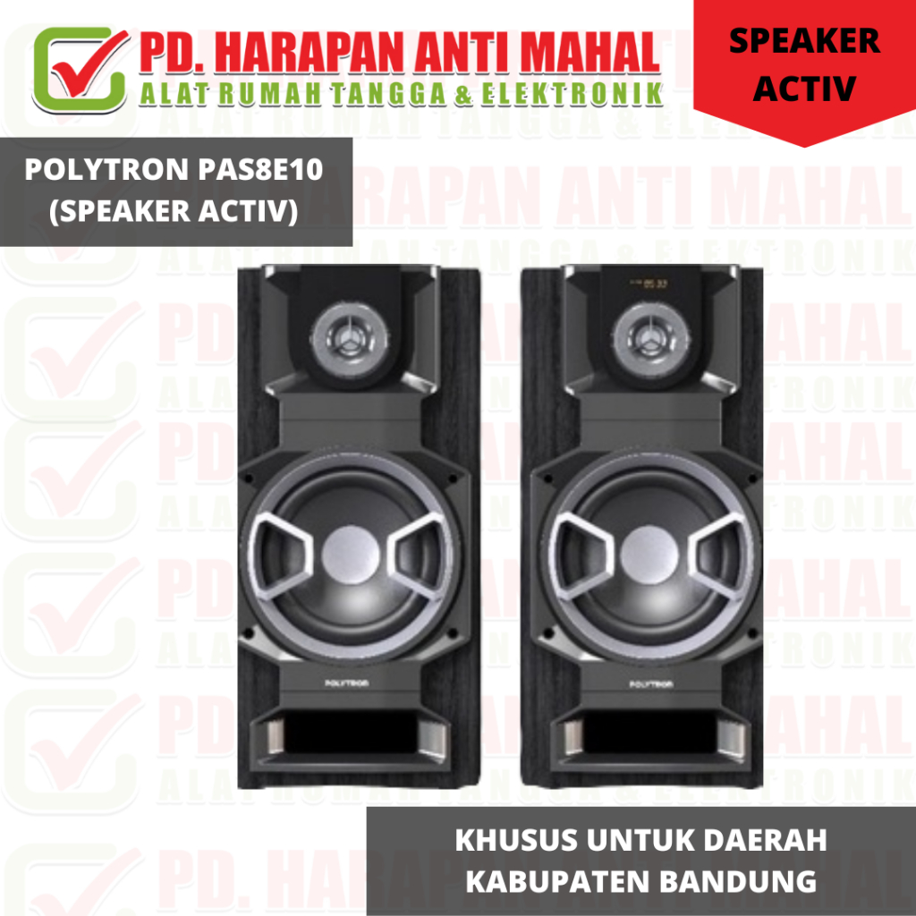 Jual Polytron Pas8e10 Speaker Activ Speaker Aktif Polytron Pas 8e10