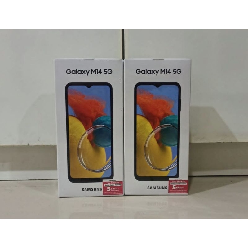 Jual Samsung Galaxy M14 5G ram 4/64 GB resmi | Shopee Indonesia