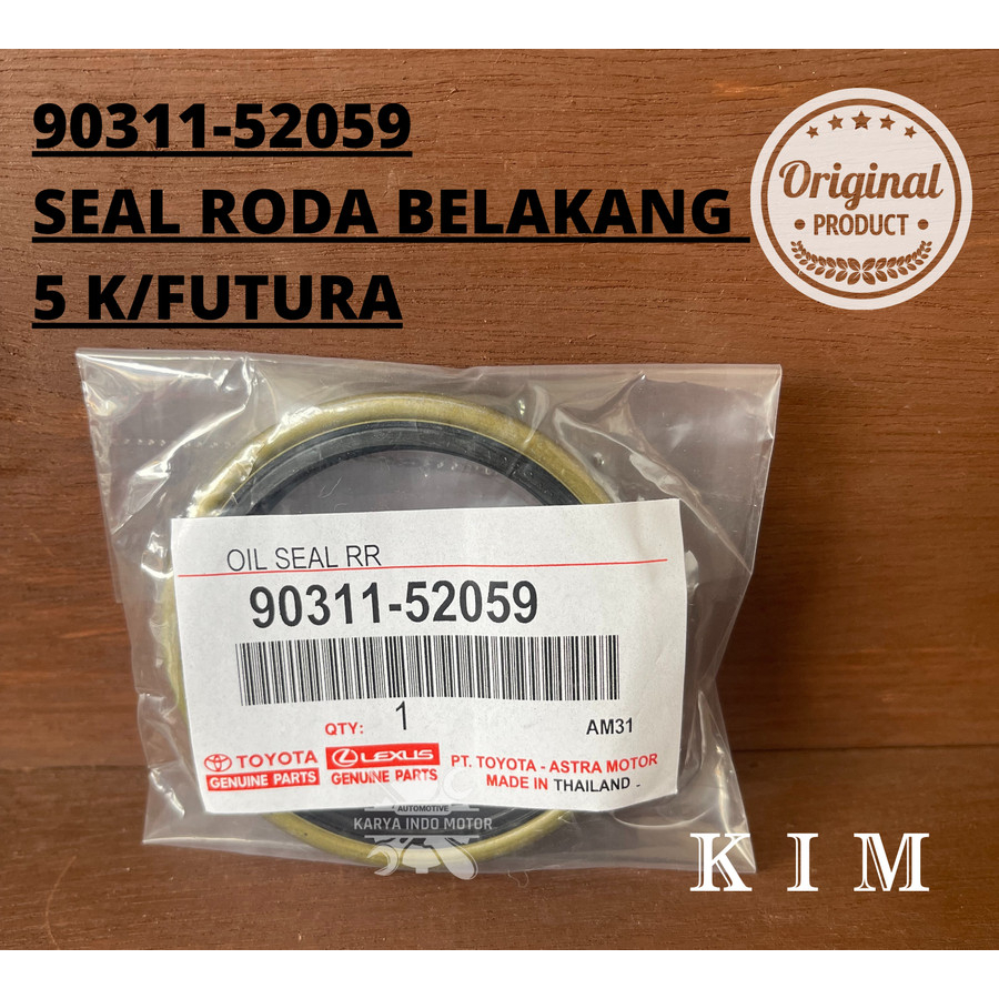 Jual SEAL RODA BELAKANG KIJANG 5k/futura ORIGINAL 90311-52059 | Shopee ...