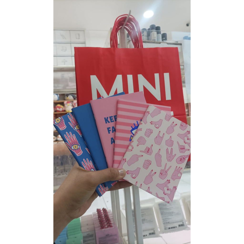 Jual MINISO NOTE MEMO BOOK ISI 5 | Shopee Indonesia