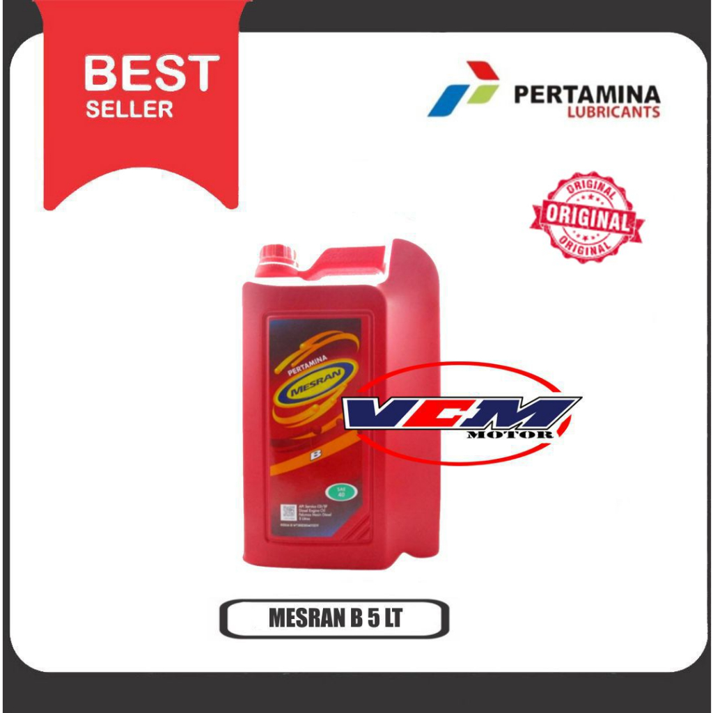 Jual Oli Mesran B40 SAE40 Diesel 5 Liter | Shopee Indonesia