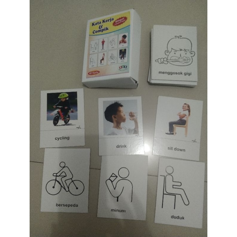 Jual kata kerja& compic | Shopee Indonesia