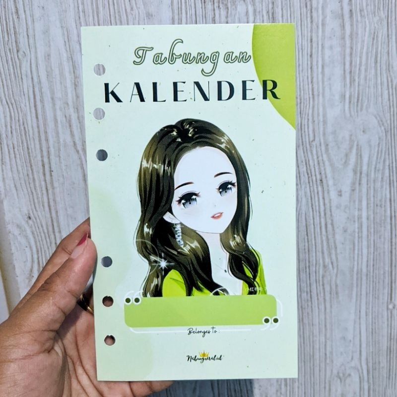Jual cover tabungan kalender 1 lembar | Shopee Indonesia