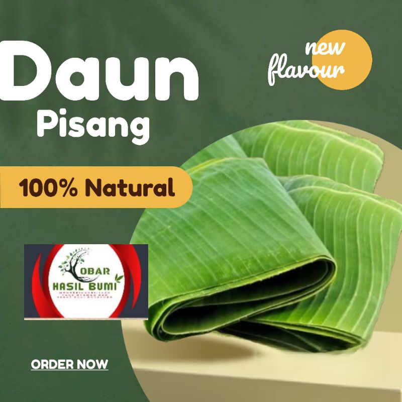 Jual Daun pisang segar per ikat (5 - 7 lembar) | Shopee Indonesia
