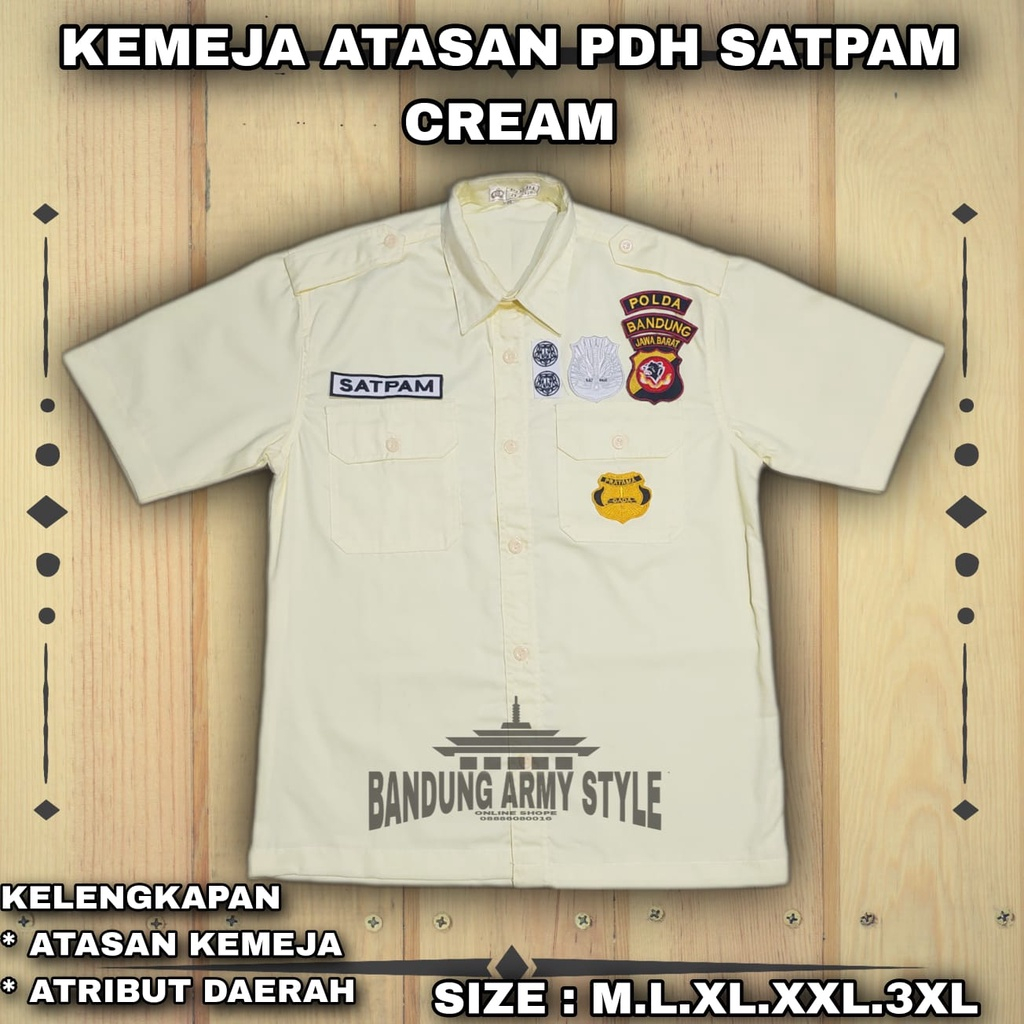 Jual GROSIR LENGKAP seragam pdh security terbaru Seragam PDH Satpam ...