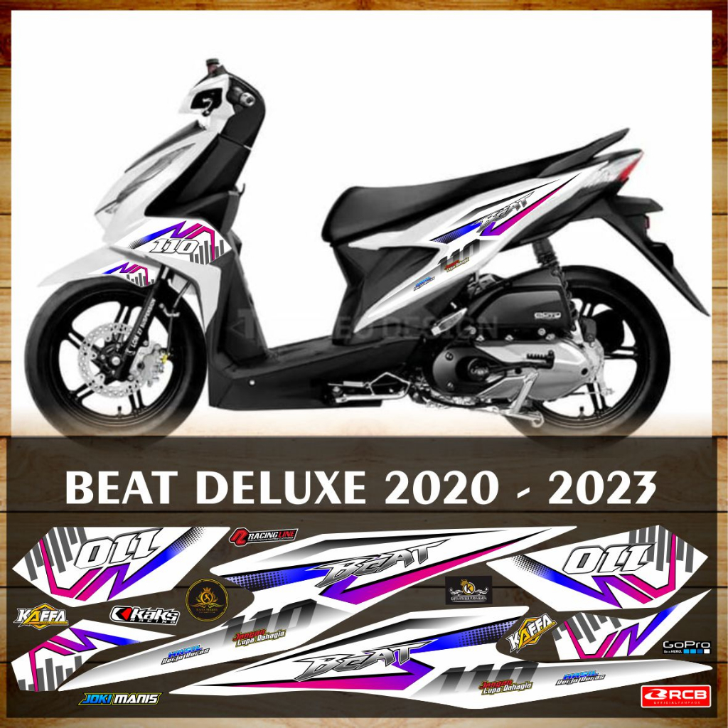 Jual Striping Sticker Beat Deluxe Baru Beat Street New Variasi Motif ...