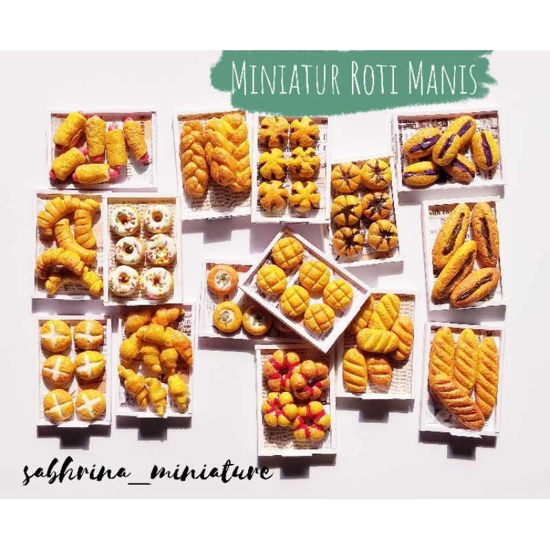 Jual Miniatur Roti Manis Bakery Accessories Barbie | Shopee Indonesia