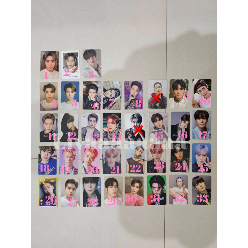 Jual SALE PHOTOCARD NCT 127 JAEHYUN PC RARE | Shopee Indonesia