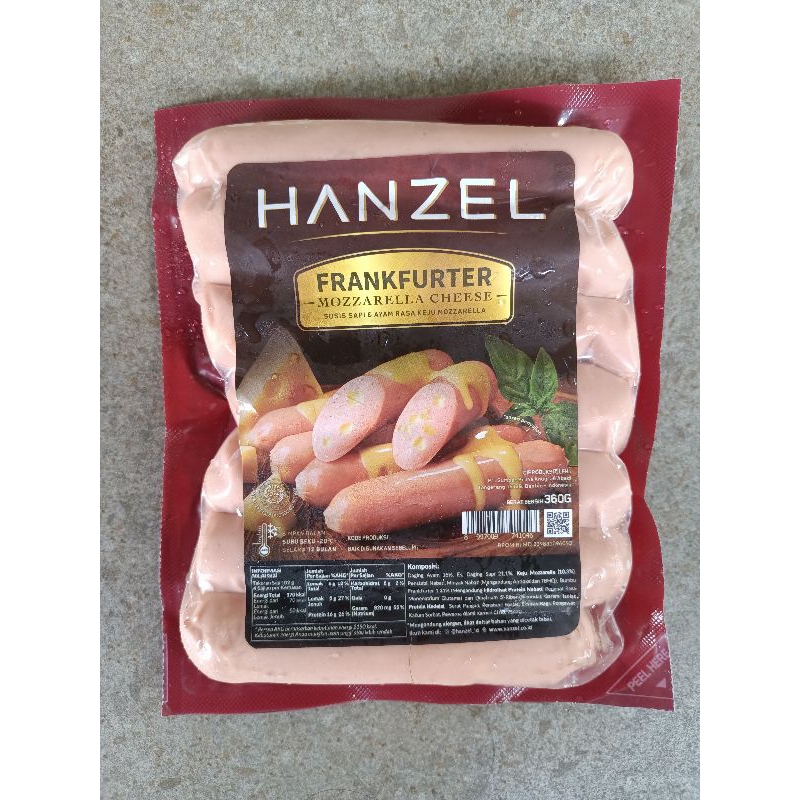 Jual Hanzel Sosis Frankfurter Cheese 7 pc | Shopee Indonesia