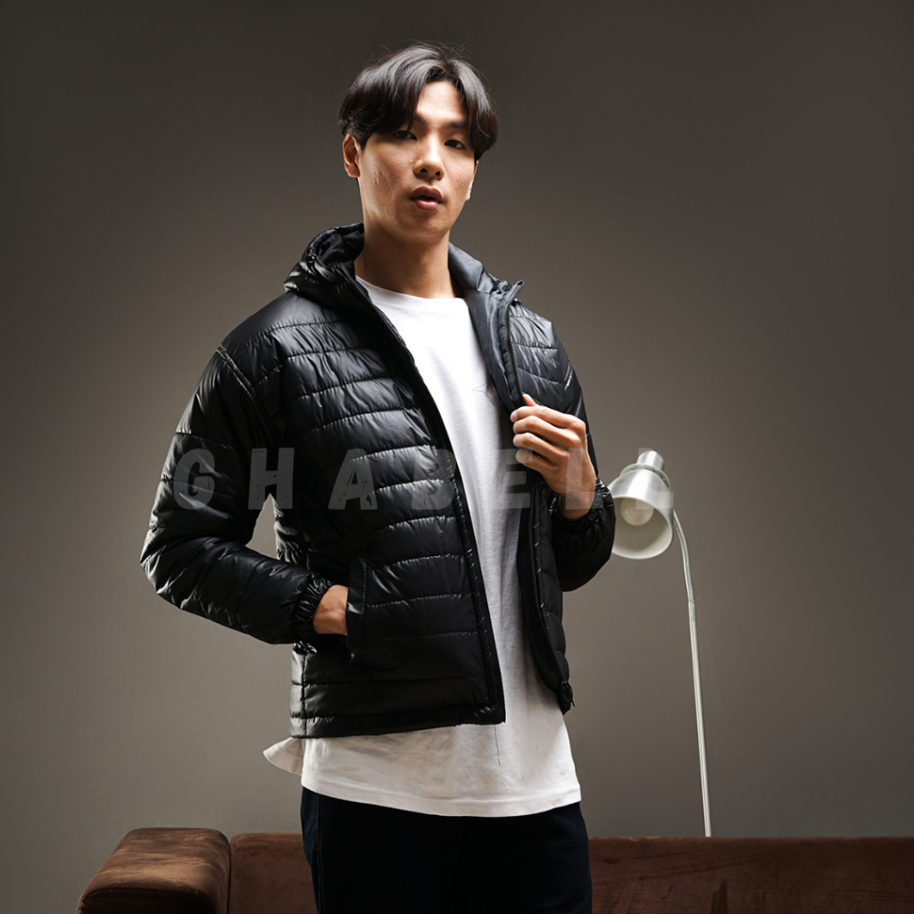 Jual Jaket Puffer Tebal - Jaket Korean Style - Jaket Parasut Tebal Pria ...
