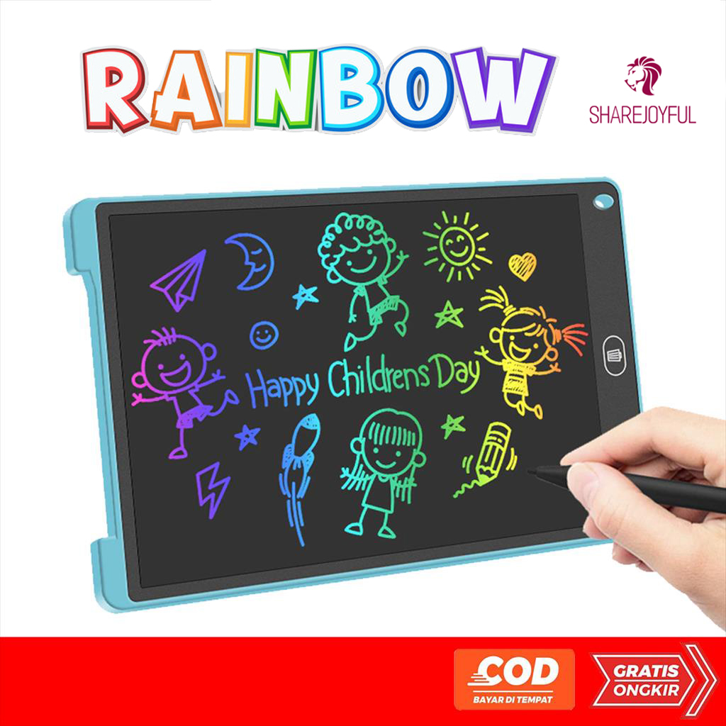 Jual Papan Tulis Anak LCD 3 WARNA Menulis Menggambar / LCD Writing ...