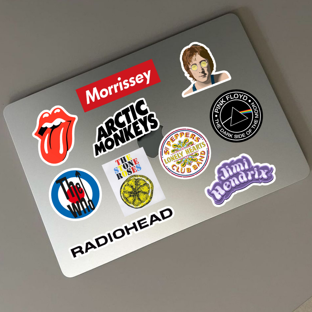 Jual Sticker Music Series 2 Stiker Satuan Band Musik Aesthetic Lucu ...