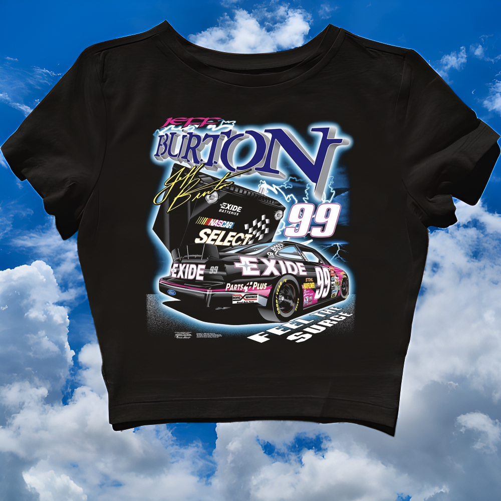 Jual CROP TOP NASCAR JEFF BURTON | RACING CAR MOBIL BALAP | GRUNGE ...