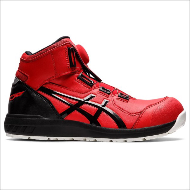 Jual Asics Winjob CP304 Boa JSAA Safety Shoes, sepatu safety - Merah ...