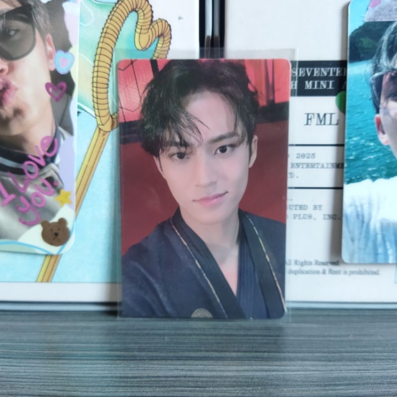 Jual MINGYU FML DELUXE SEVENTEEN PHOTOCARD SVT PC | Shopee Indonesia
