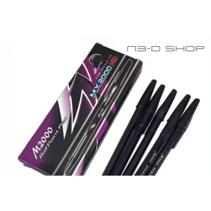 Jual bolpoint MX2000 1 Box 12pcs pulpen 1 lusin | Shopee Indonesia