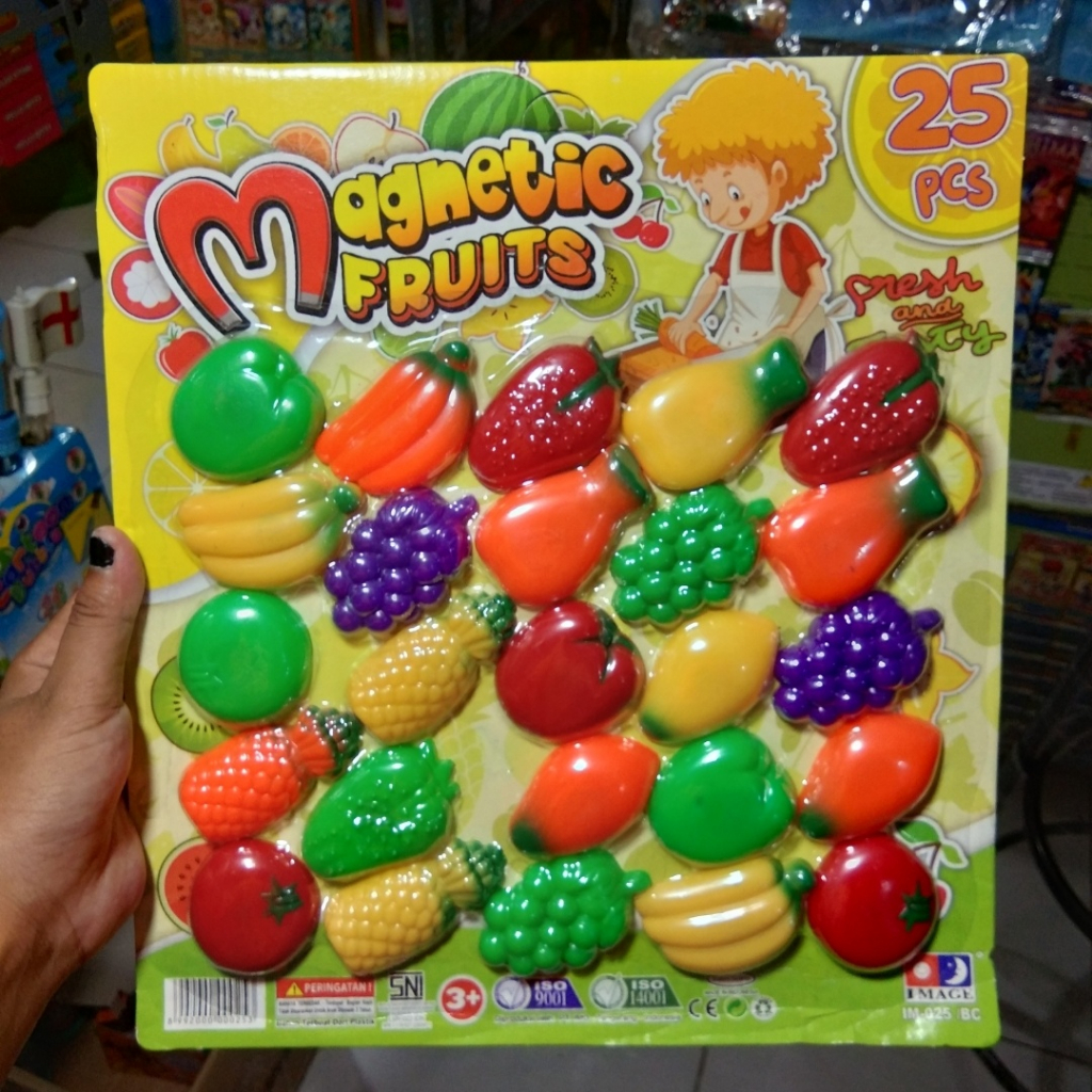 Jual BARU ISI 25 PC | Mainan edukasi Magnet Kulkas Berbagai Macam ...