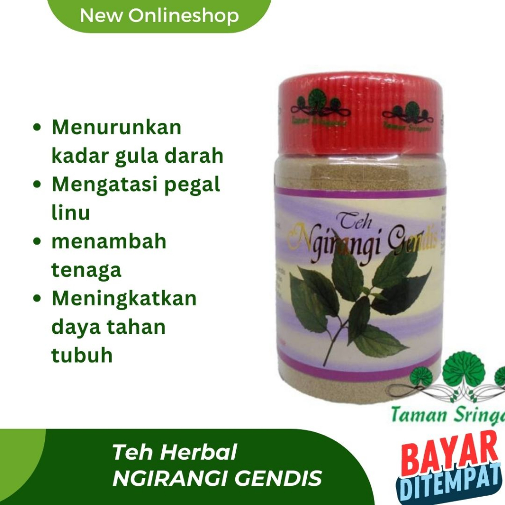 Jual Teh Ngirangi Gendis - Herbal Penurun Gula Darah Tinggi | Shopee ...