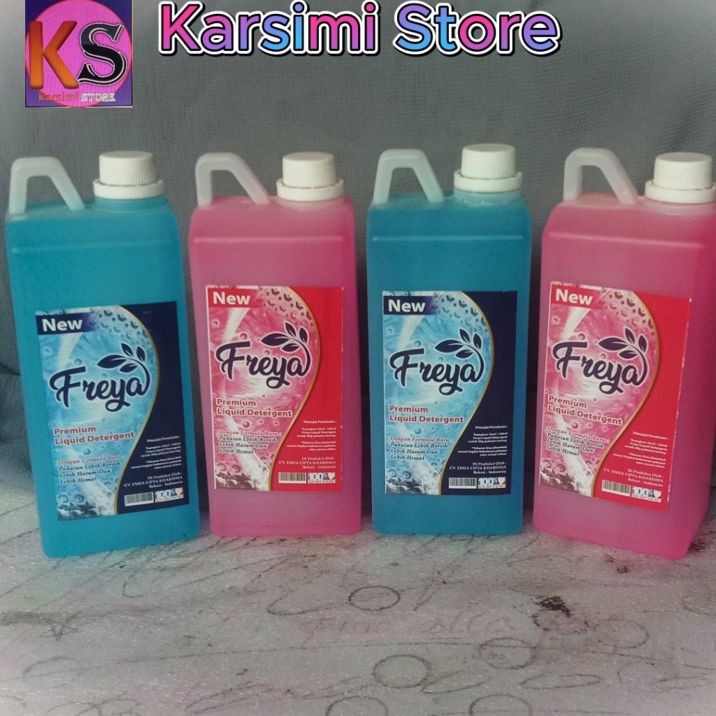 Jual FREYA New Premium Liquid Detergent Laundry Pakaian 1 Liter ...