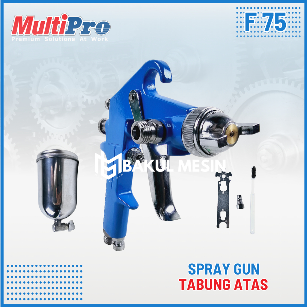 Jual MULTIPRO F 75 G Air spray gun alat semprot cat F75 G | Shopee Indonesia