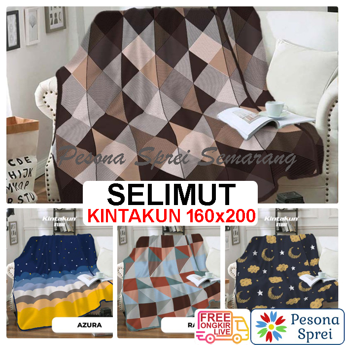 Jual SELIMUT KINTAKUN 160x200 / SELIMUT KINTAKUN LUXURY / SELIMUT ...