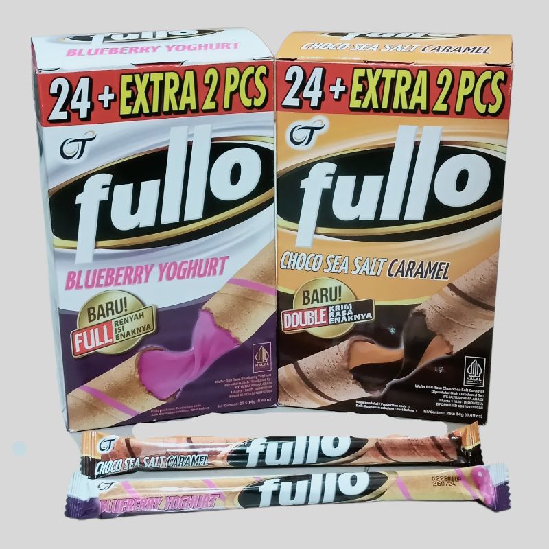 Jual FULLO Long Stick The Series Wafer Roll [24 roll/box] | Shopee ...
