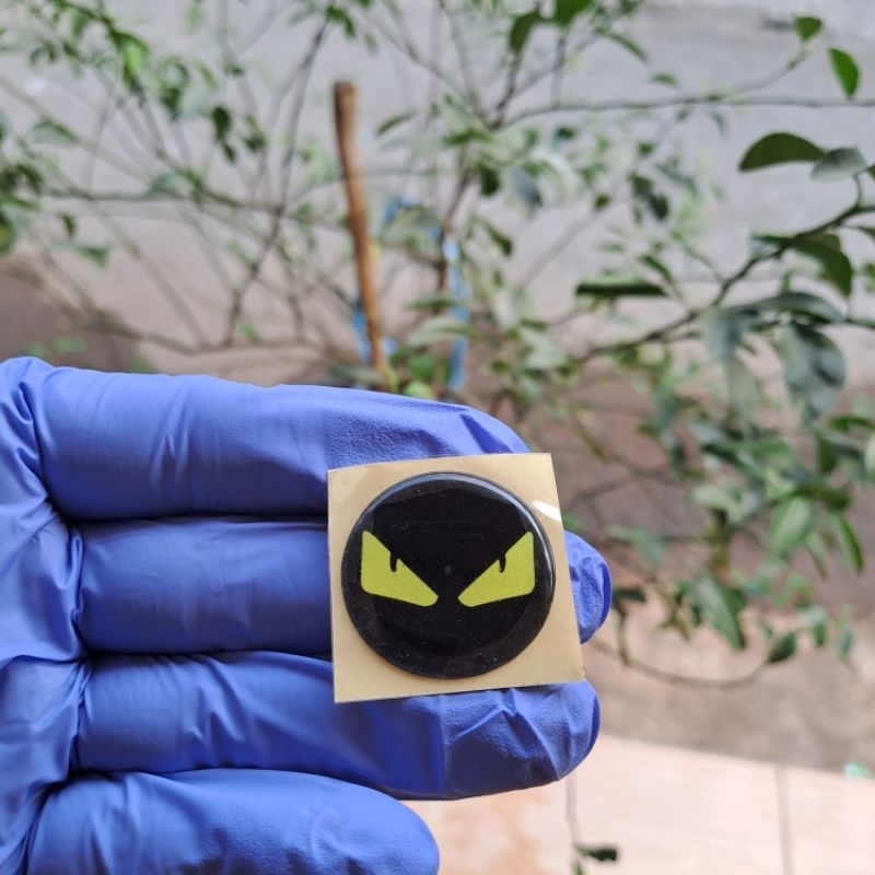 Jual STICKER STIKER EMBLEM TIMBUL LOGO FENDI KALIVER REM MOTOR TIMBUL ...