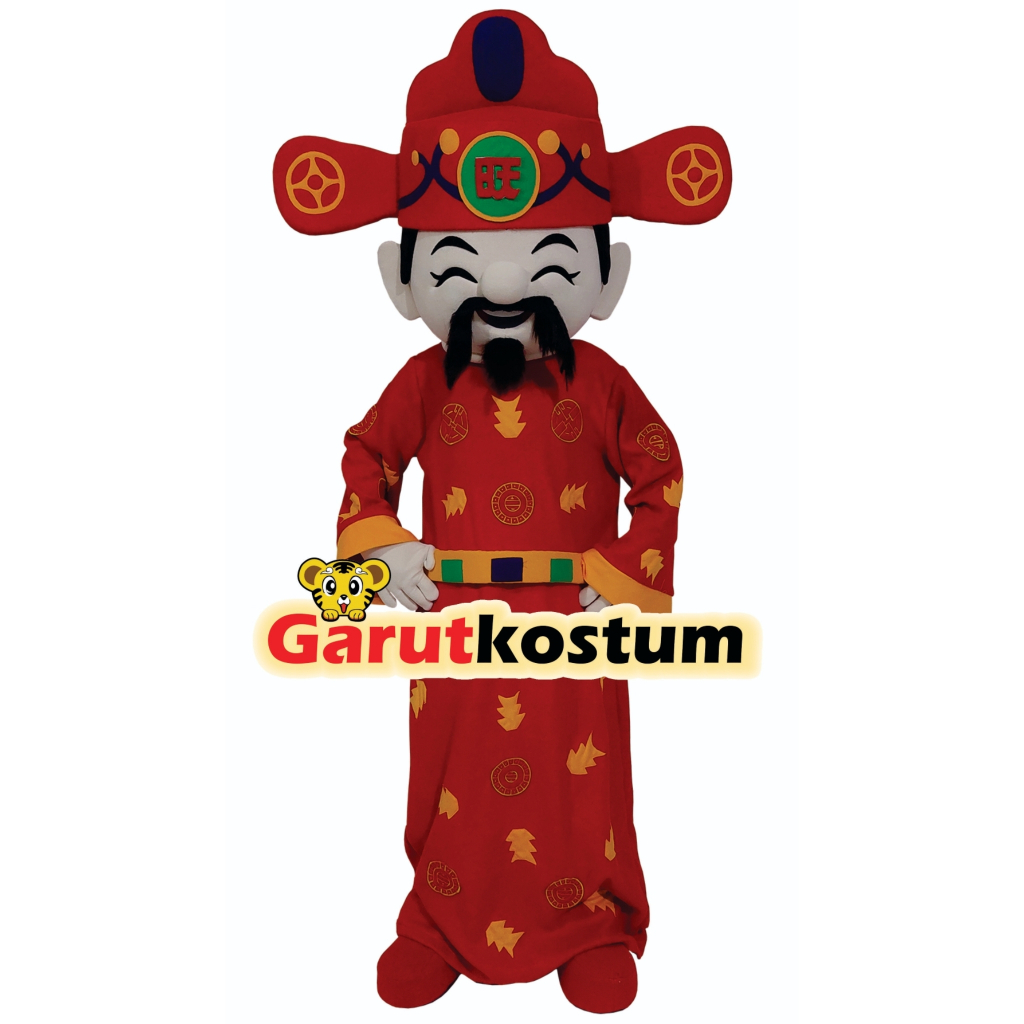 Jual Kostum maskot badut setelan gongxifachai china costume lucu ...