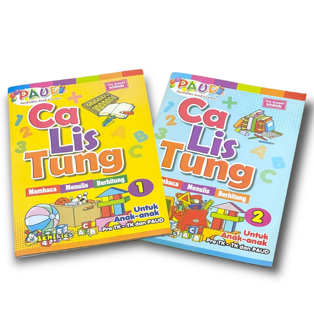 Jual Buku Calistung Paud TK ICHIKIDS belajar anak | Shopee Indonesia