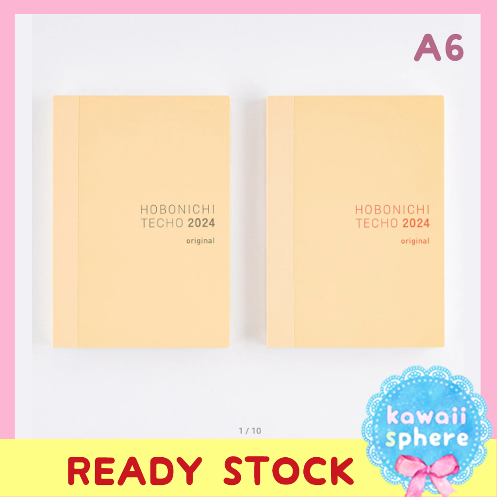 Jual Hobonichi Techo 2024 A6 Original Book (January Start) | Ready ...