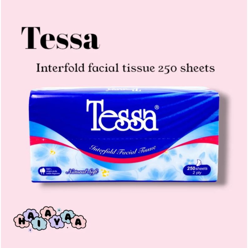 Jual TISSUE TESSA/TISU TESSA/TISSU TESSA/TESSA FACIAL TISSUE 250 SHEETS ...